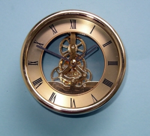 100MM BEZEL SKELETON INSERT CLOCK MOVEMENT